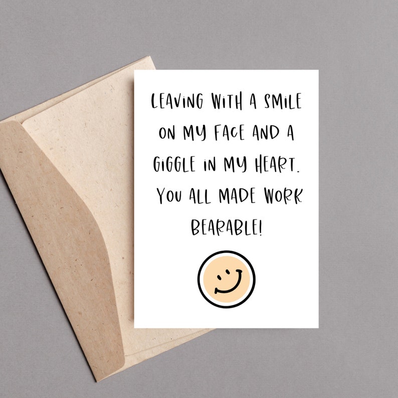 Printable Coworker Leaving Card Funny Goodbye Card Quit - Etsy