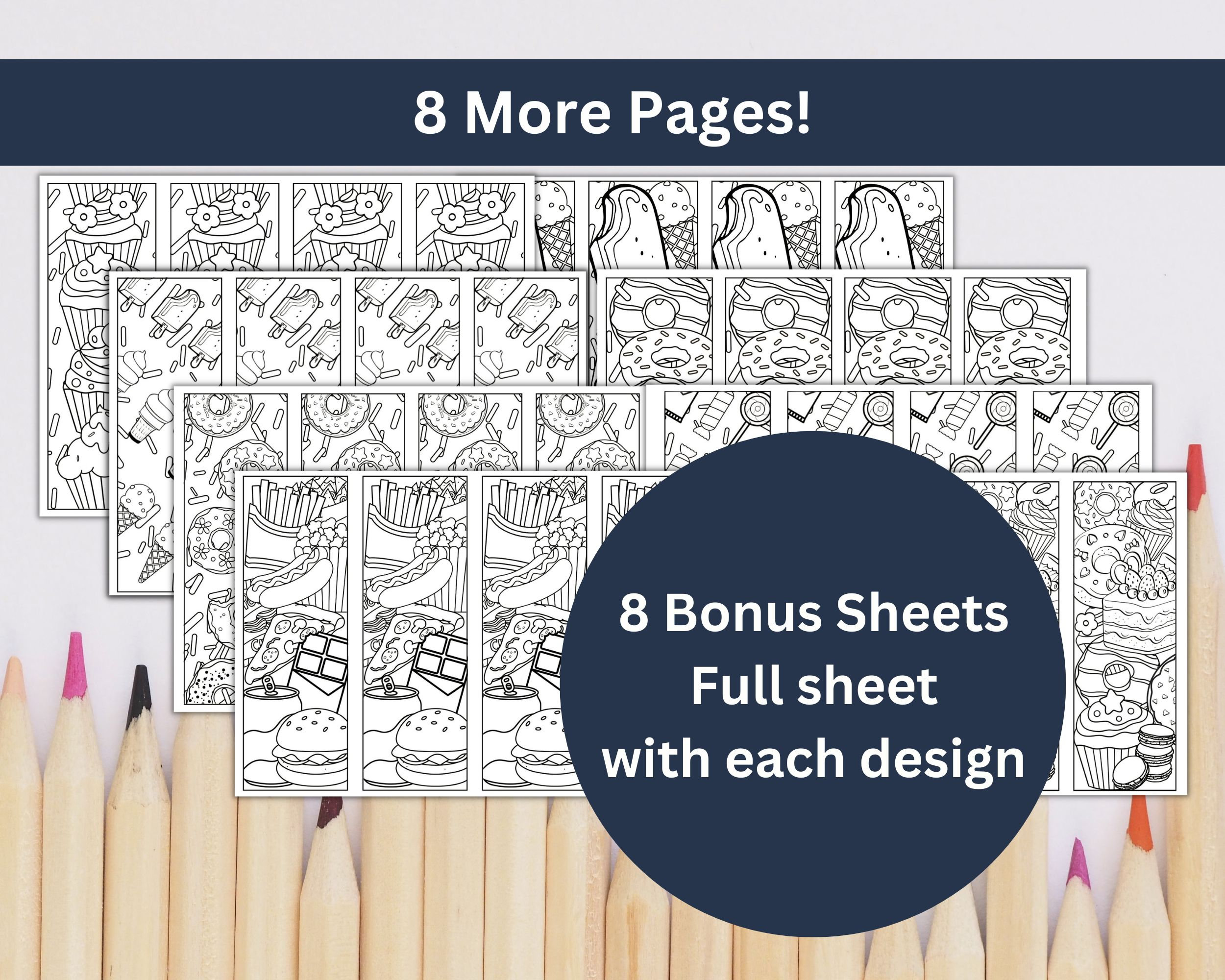 Coloring Bookmarks, Snacks, Bookmarks, Color Your Own, Coloring ...