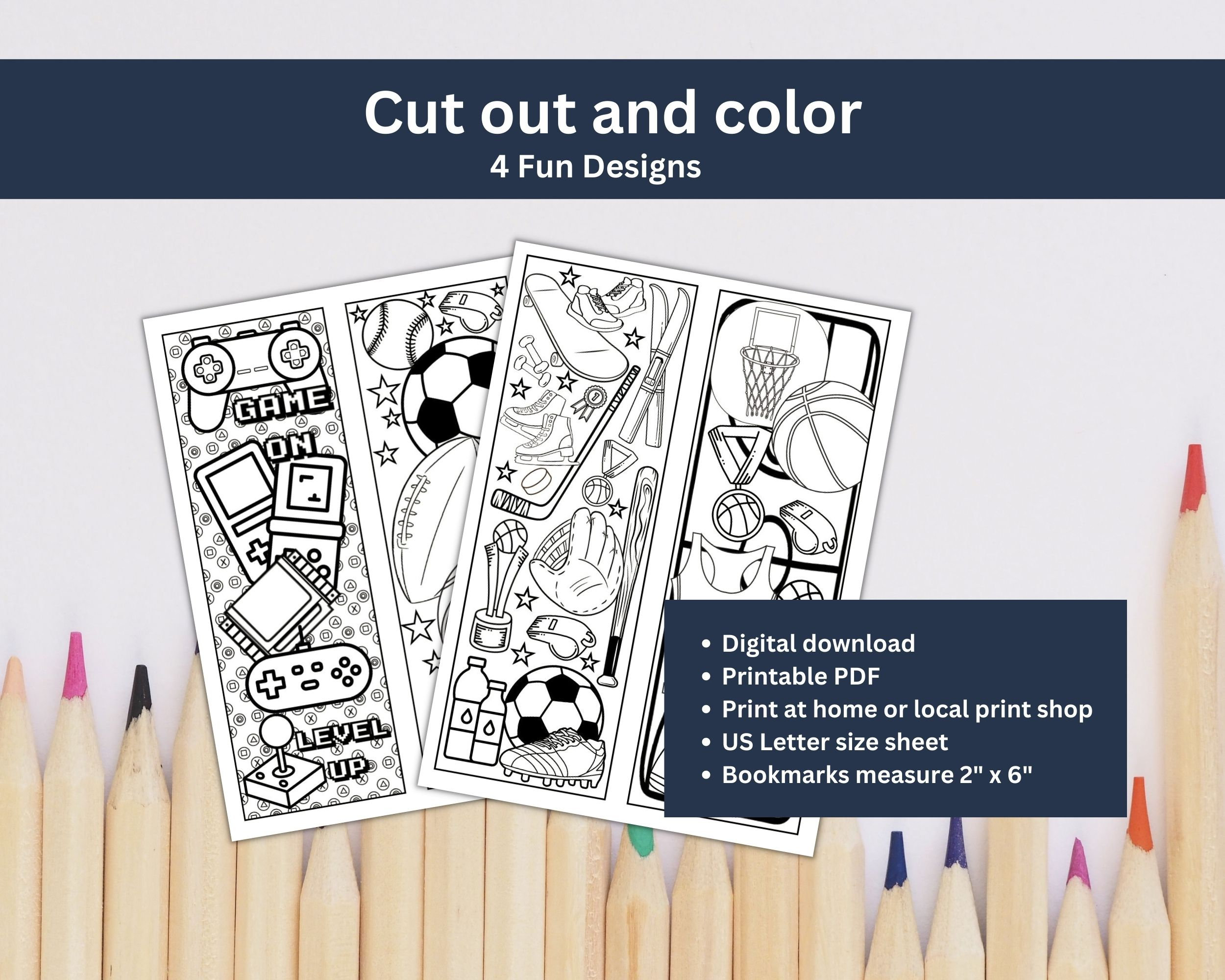 Coloring Bookmarks, Fun and Games, Bookmarks, Color Your Own, Coloring ...