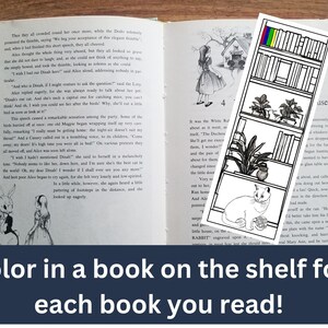 Color Your Own Bookmarks, Printable Bookmarks, Digital Download ...