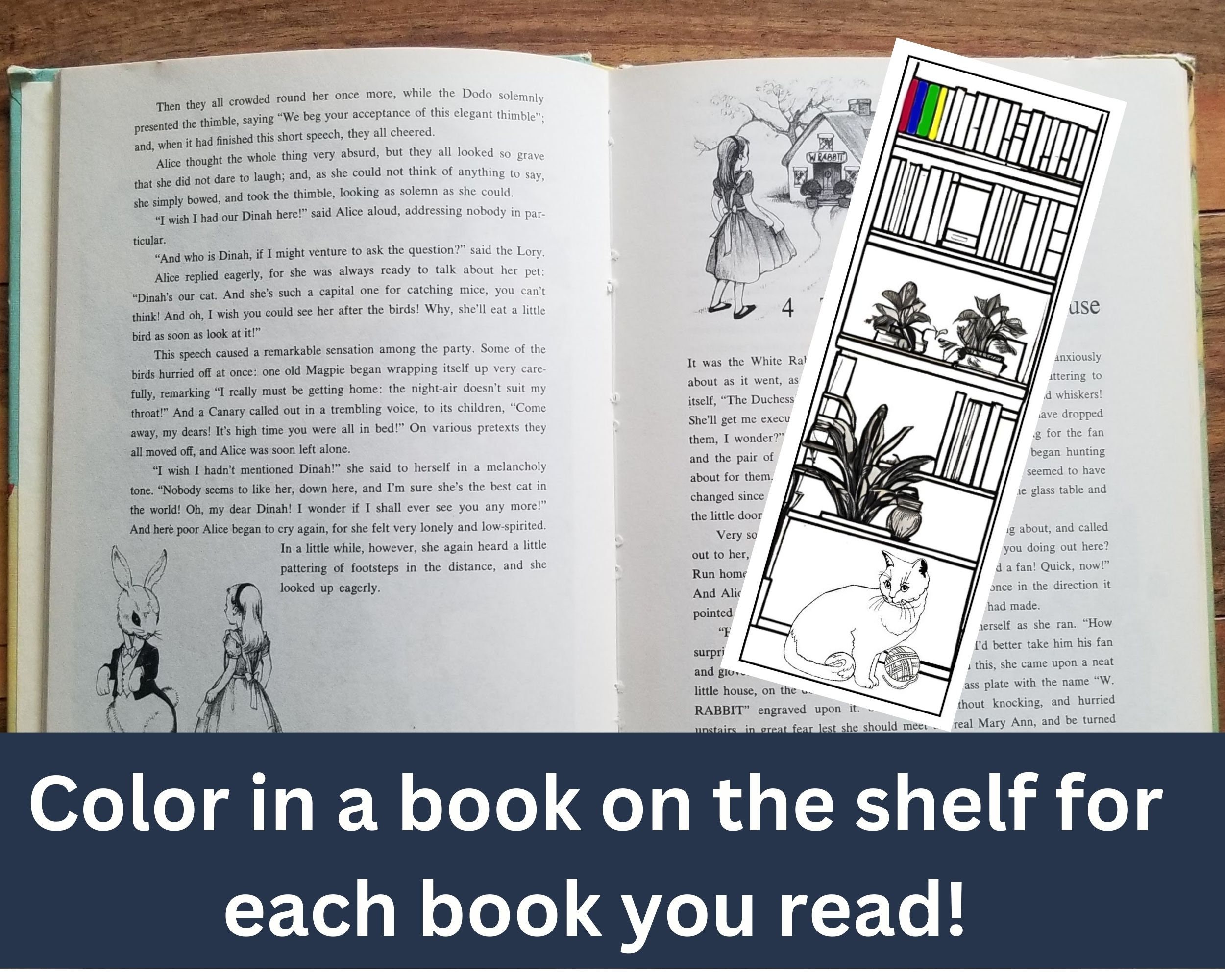Color Your Own Bookmarks, Printable Bookmarks, Digital Download ...