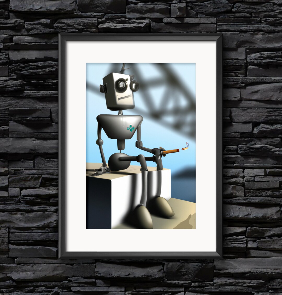 The Last Robot on Earth - Etsy