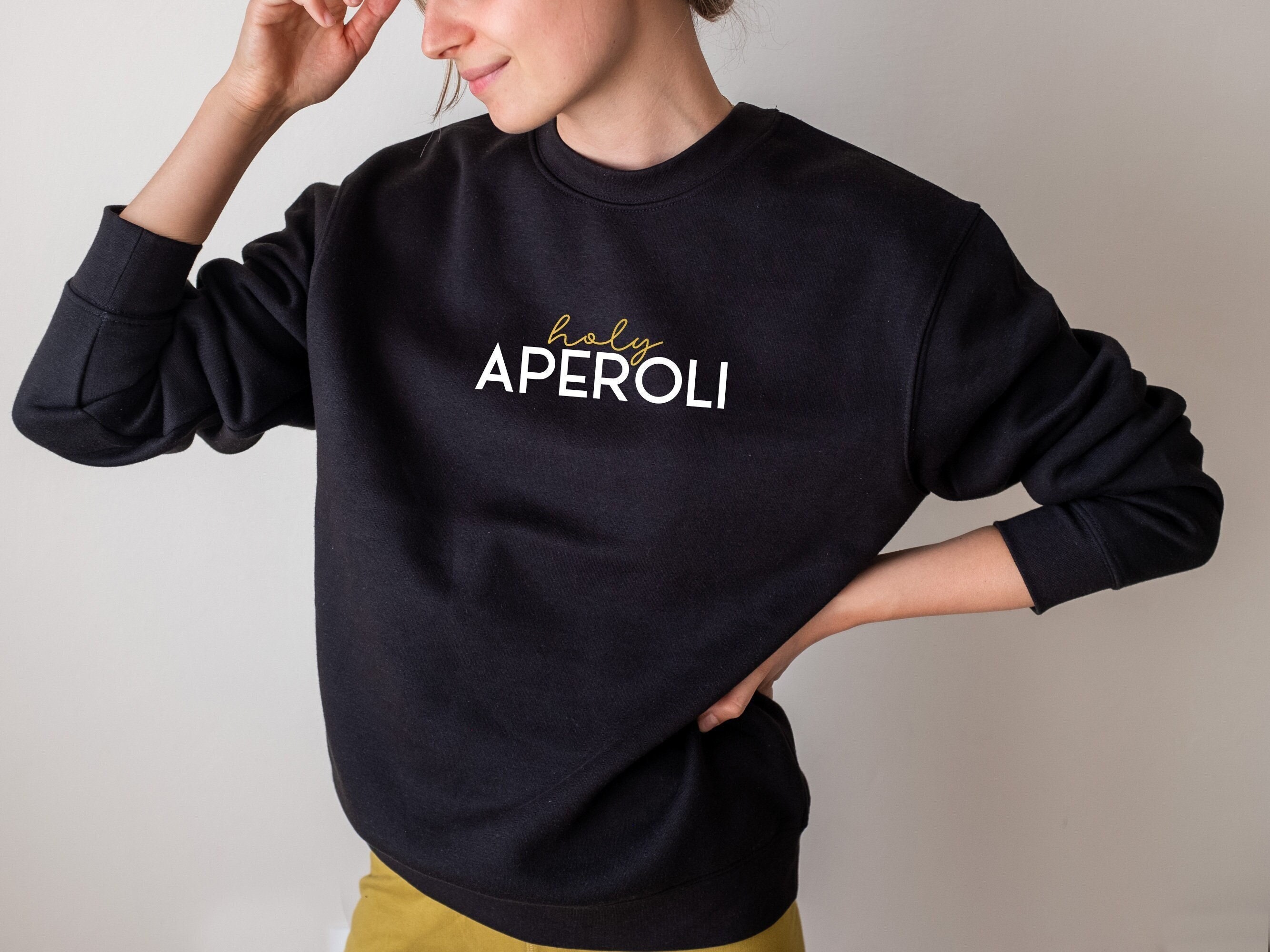 Aperol Spritz Sweater Holy Aperoly Hoodie Gift for - Etsy
