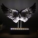 Customizable Wings Night Light, Tabletop Lamp, Handmade Angel Wings ...