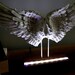 Customizable Wings Night Light, Tabletop Lamp, Handmade Angel Wings ...