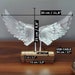 Customizable Wings Night Light, Tabletop Lamp, Handmade Angel Wings ...
