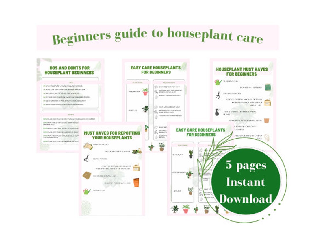 Houseplant Guide to Houseplant Care Information and Tools for Plant ...