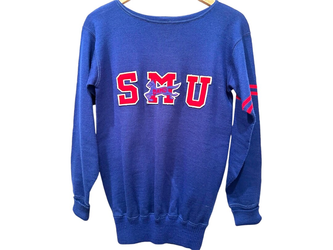 SMU Lowe and Campbell Band Sweater - Etsy