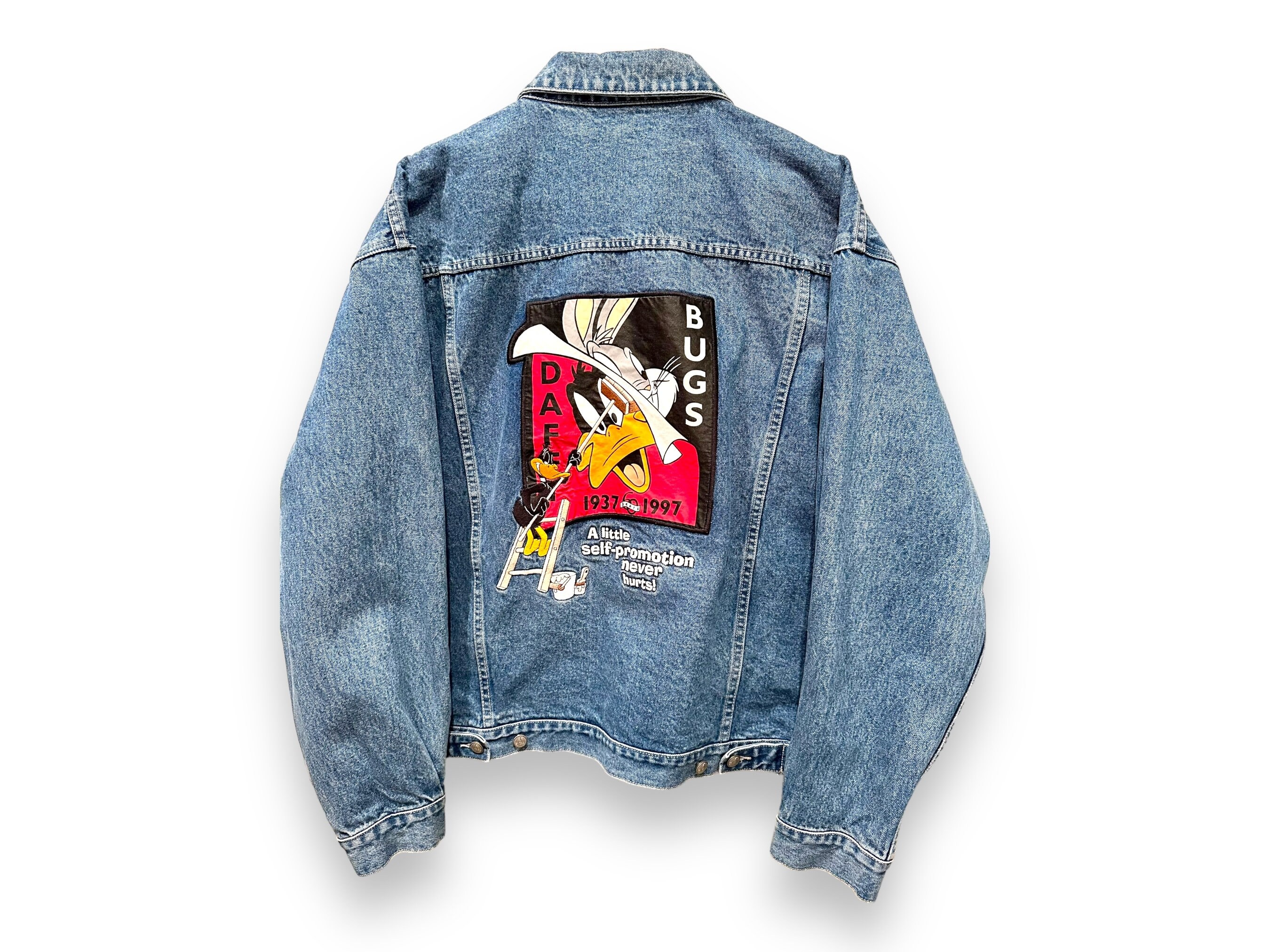 Warner Bros Daffy Duck 60th Anniversary Denim Jacket - Etsy