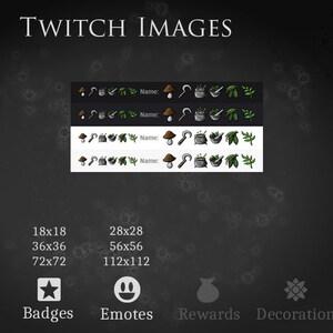 Alchemy Druid Item Images | for Twitch Discord | as Badges Emotes ...