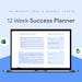 Ultimate 12 Week Success Planner Goal Setting Sheet Goal Planner Google ...