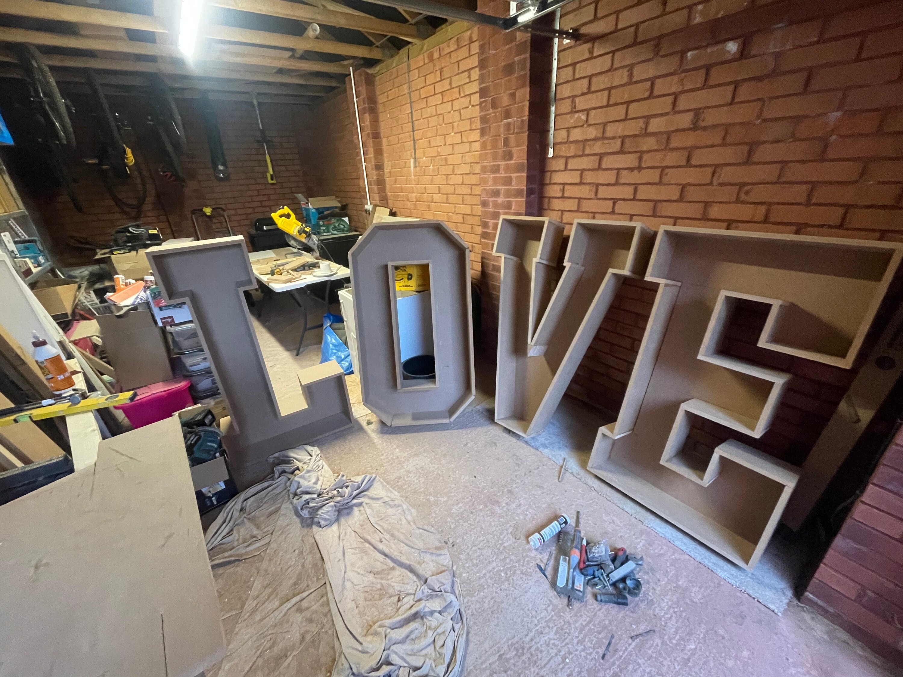 Large 4ft Love Sign Letters With Lights - Etsy