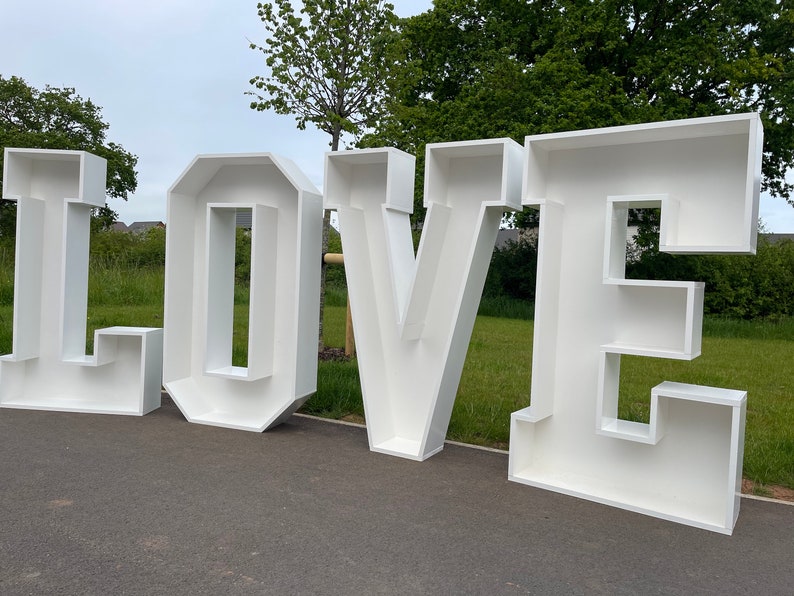Large 4ft Love Sign Letters - Etsy