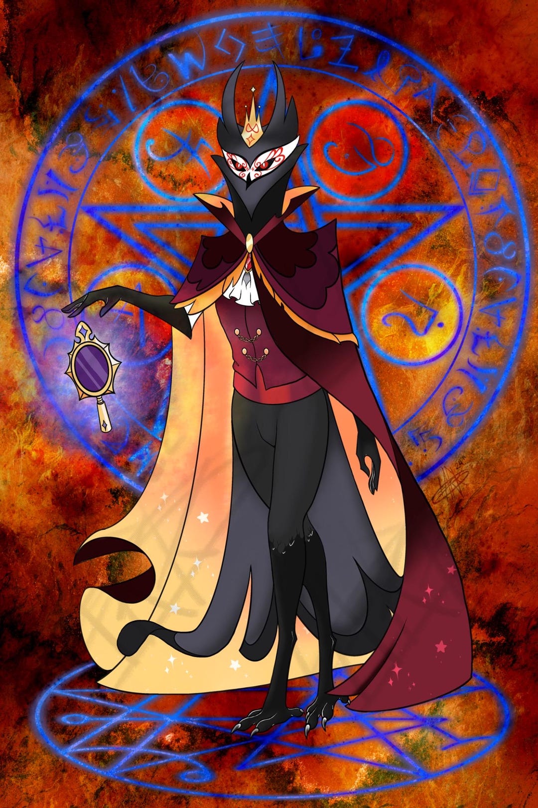 Helluva Boss Paimon - Etsy