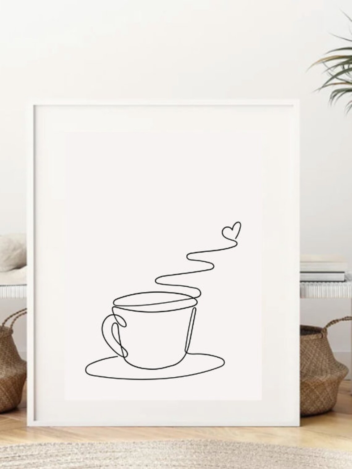 Coffee Poster Printable Coffee Poster Gift Coffee Lover Gift Art for ...