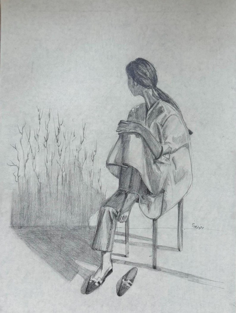 Regrets Figure Original Art Print - Etsy