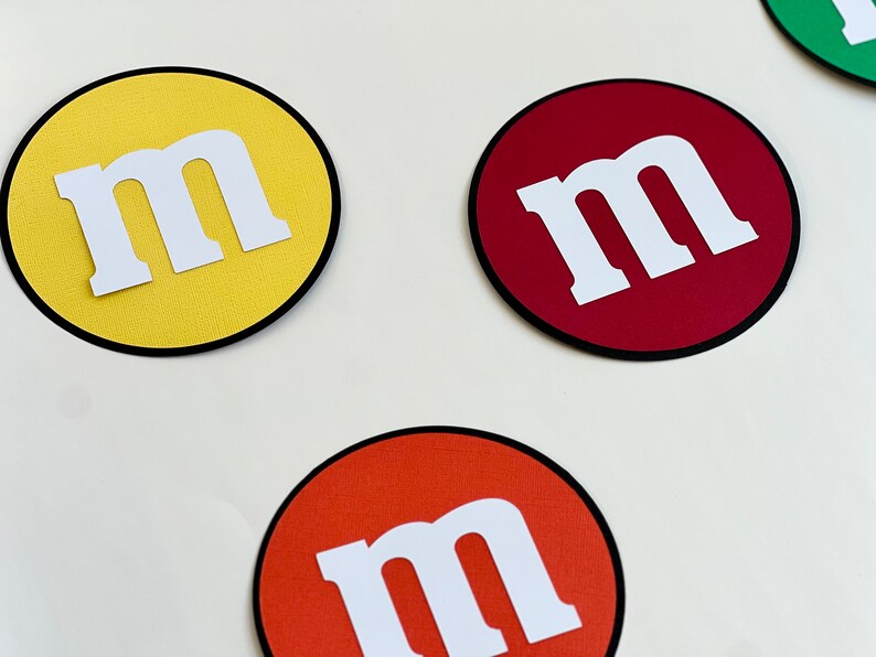 M&ms Party Decorations M and M Themed Party for Birthday Candy M and M ...