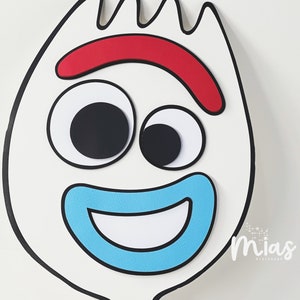 Forky Toy Story Costume Mask Halloween Forky Costume Toy Story Costume ...