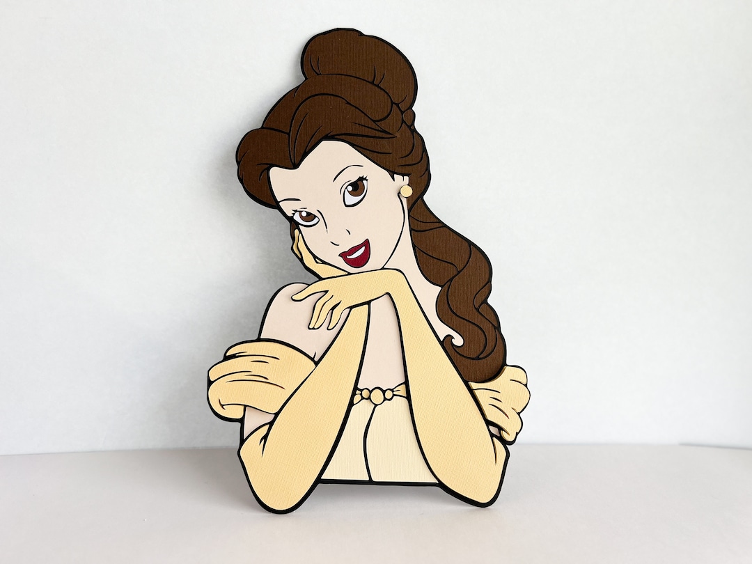 Princess Belle Prop for Birthday Party Decor Beauty and the Beast ...
