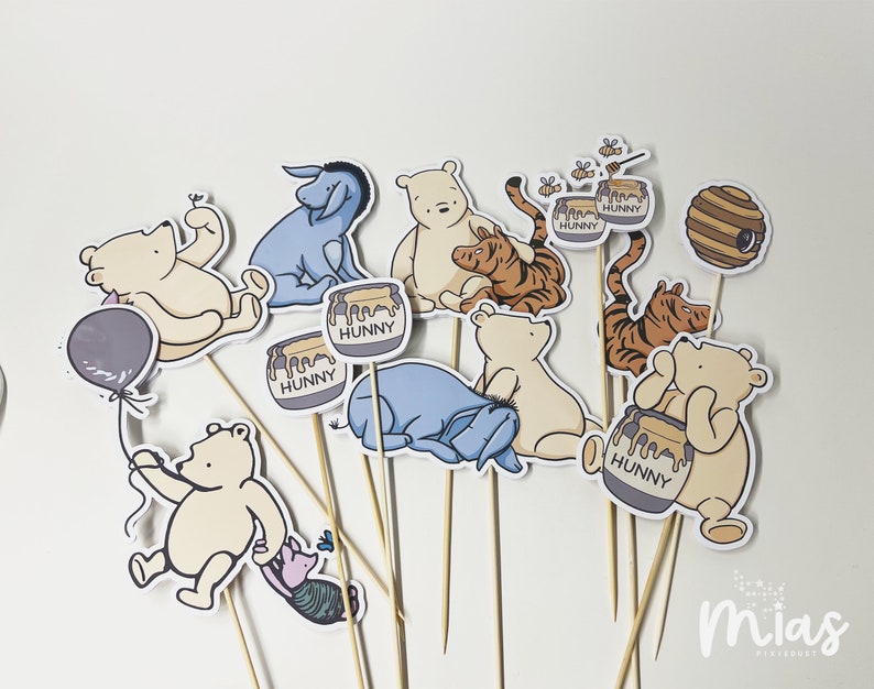 Winnie the Pooh Baby Shower Decorations Winnie the Pooh Centerpiece for ...