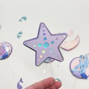 Mermaid Cupcake Toppers: Under the Sea Party Decorations - Etsy