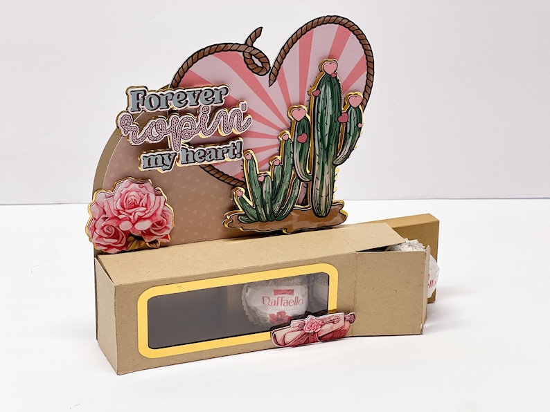 Cowgirl Valentine Gift Box: Rustic Western Chocolate Holder - Etsy