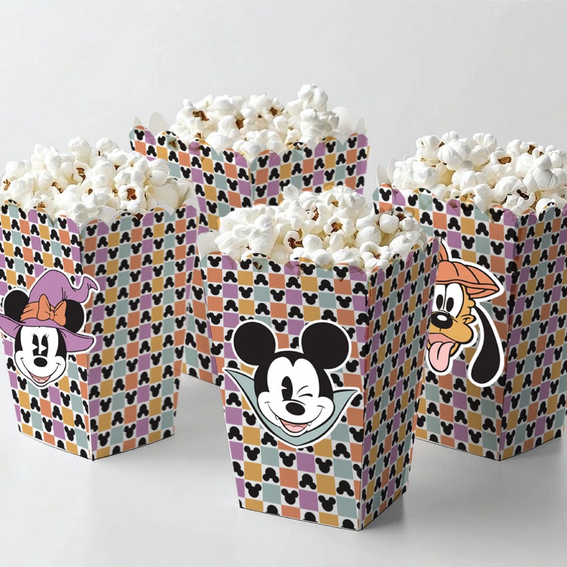 Mickey Popcorn - Etsy