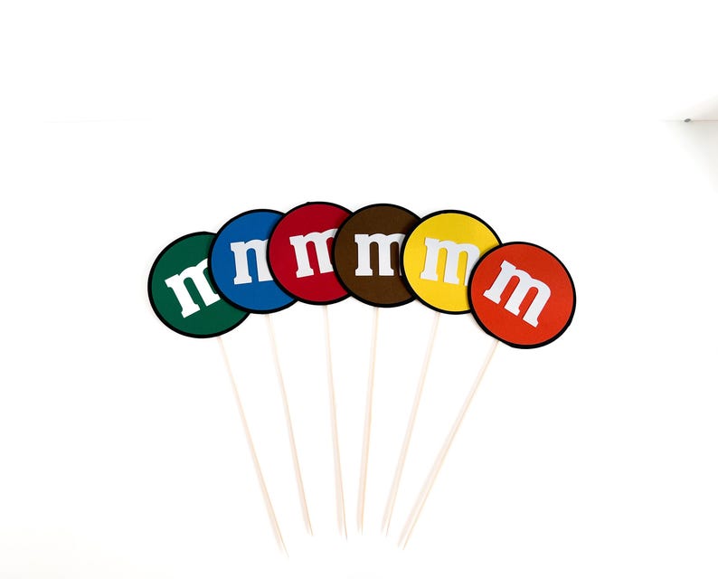 M&ms Party Decorations M and M Birthday Party Candy M Ms Centerpiece ...