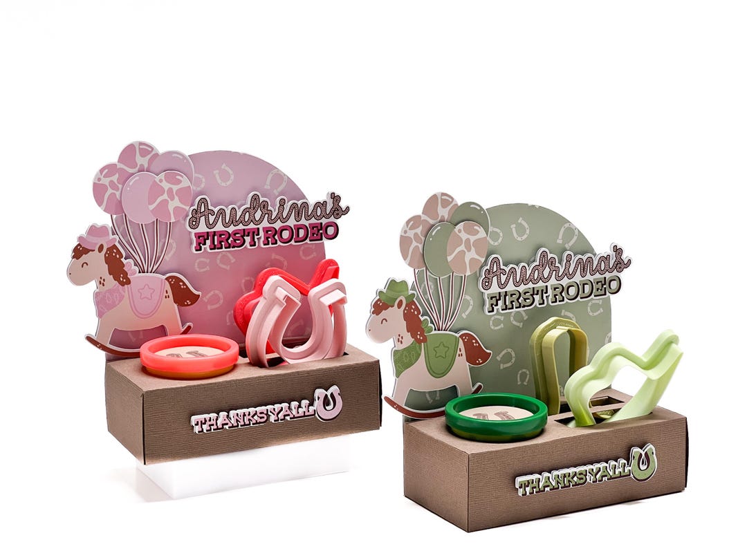 Rodeo Party Favor Box for Kids First Rodeo Swag Box Western Theme ...