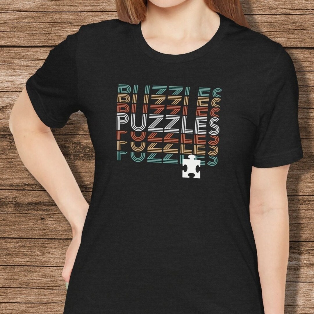 Puzzle T-shirt, Puzzle Gift Idea, I Love Puzzles Shirt, Puzzle Master ...