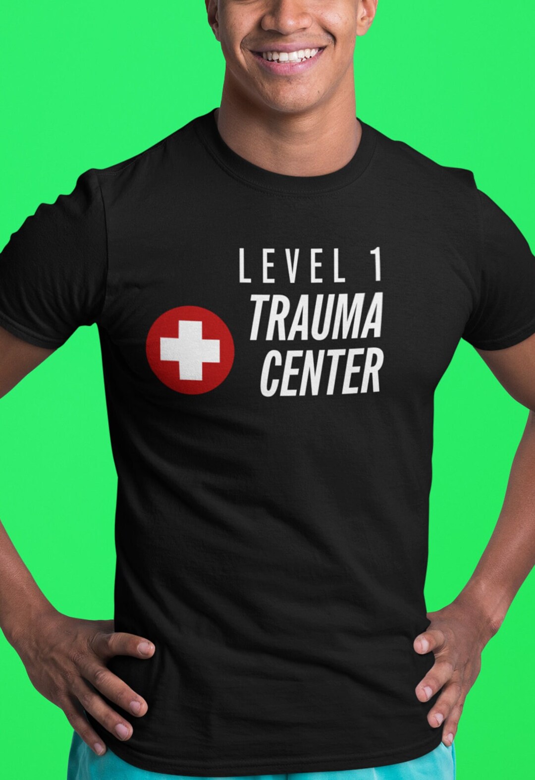 Level 1 Trauma Center Shirt, Trauma Nurse Unisex T-shirt, Emergency ...