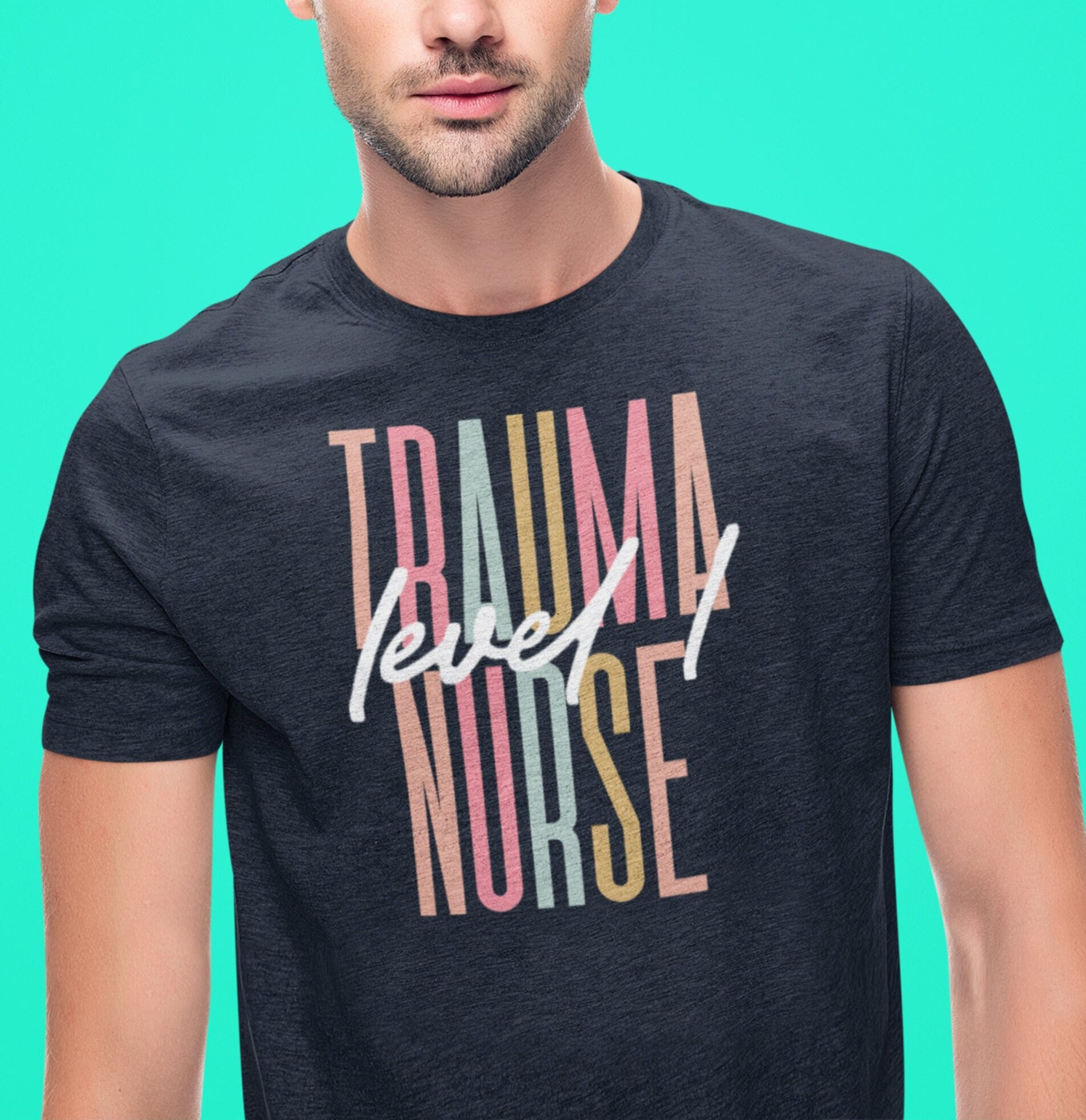 Level 1 Trauma Nurse Emergency Room Department Shirt, Intensive Care ...
