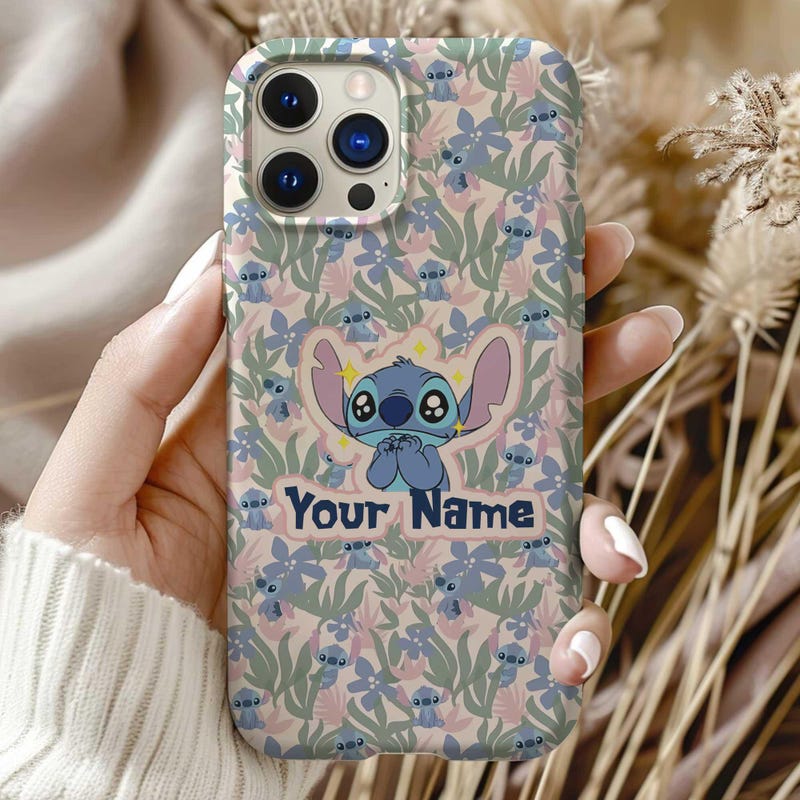 Stitch Phone Case - Etsy