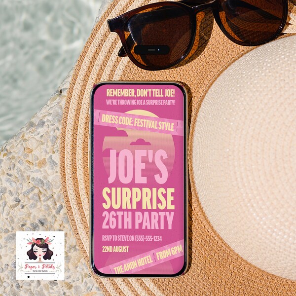 Ibiza Party Invitations - Etsy
