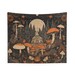 Mushroom Forest Tapestry Mushroom Nature Tapestry Perfect for College ...