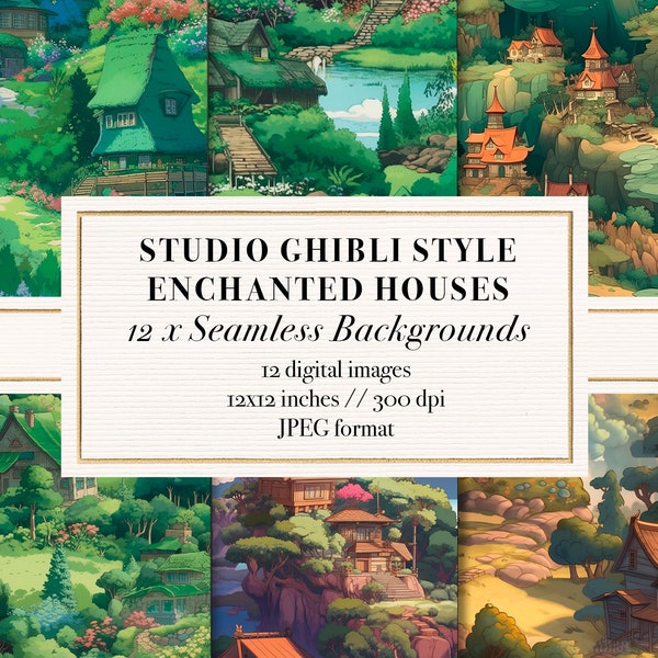 Studio Ghibli Backdrop - Etsy