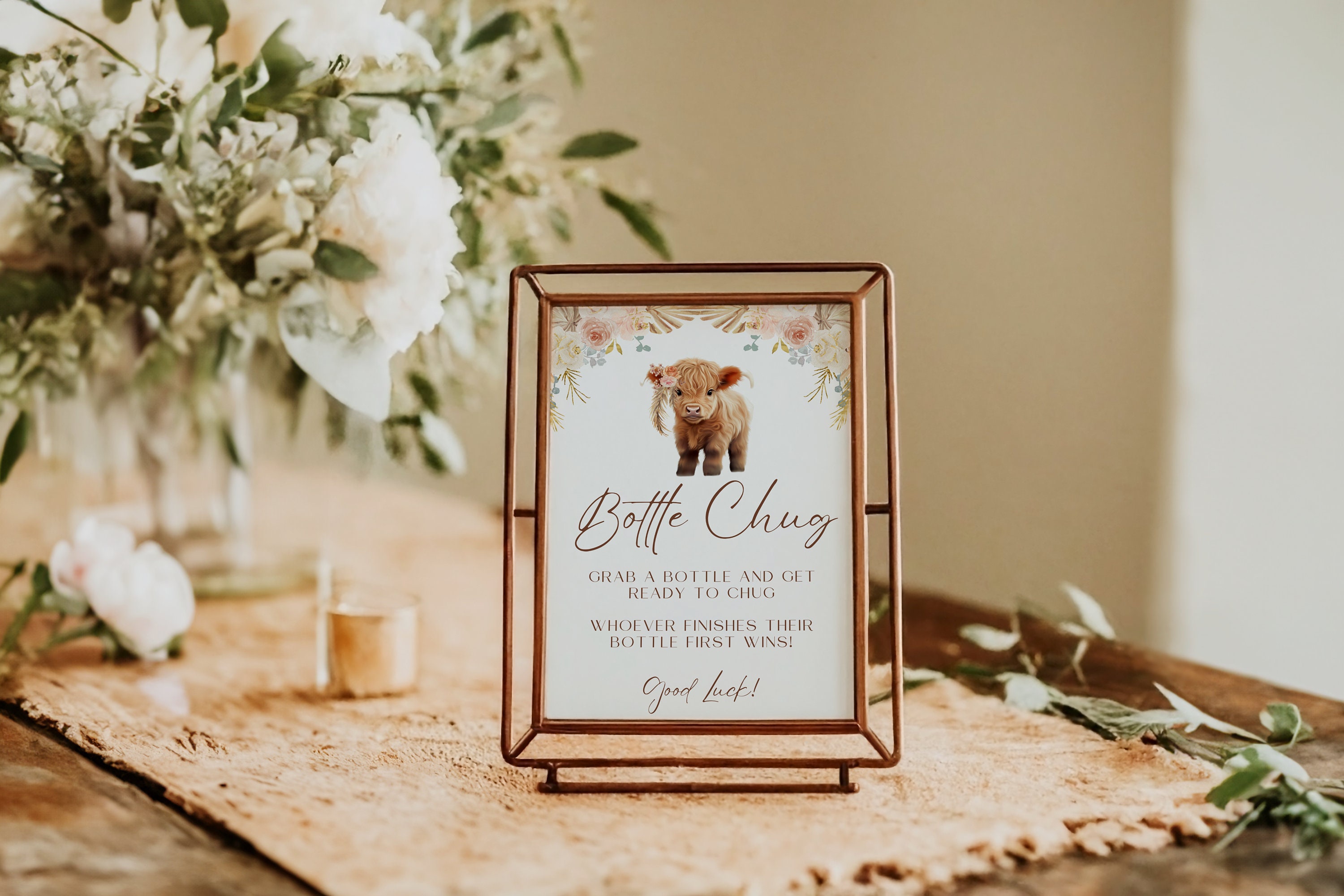 Baby Bottle Chug Game, Baby Shower Game, Baby Shower Activity, Baby ...