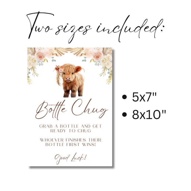 Baby Bottle Chug Game, Baby Shower Game, Baby Shower Activity, Baby ...