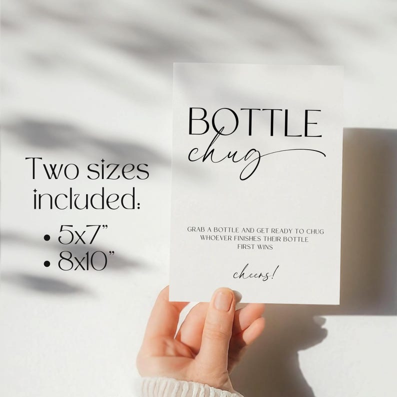 Baby Bottle Chug Game, Baby Shower Game, Baby Shower Activity, Baby ...