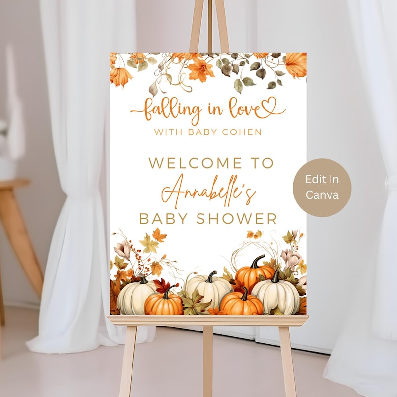 Fall Welcome Sign - Etsy