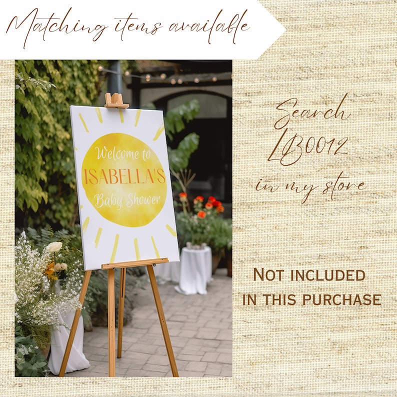 Little Ray of Sunshine Editable Baby Shower Chocolate Wrapper ...