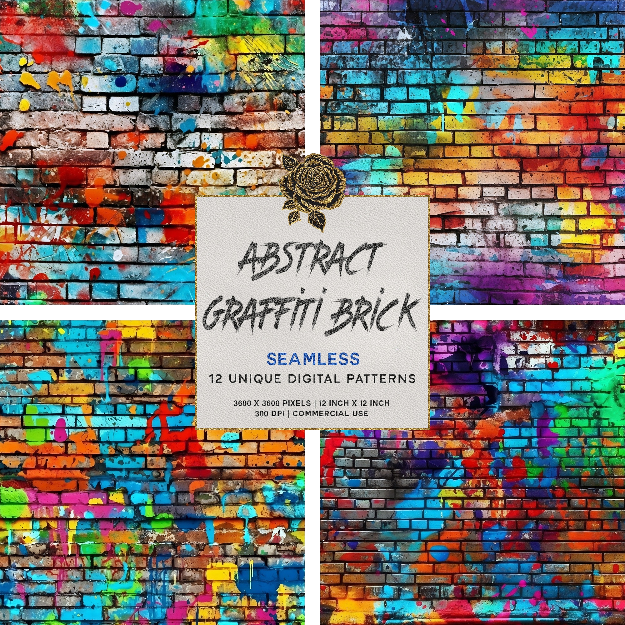Graffiti Brick Wall Sketch