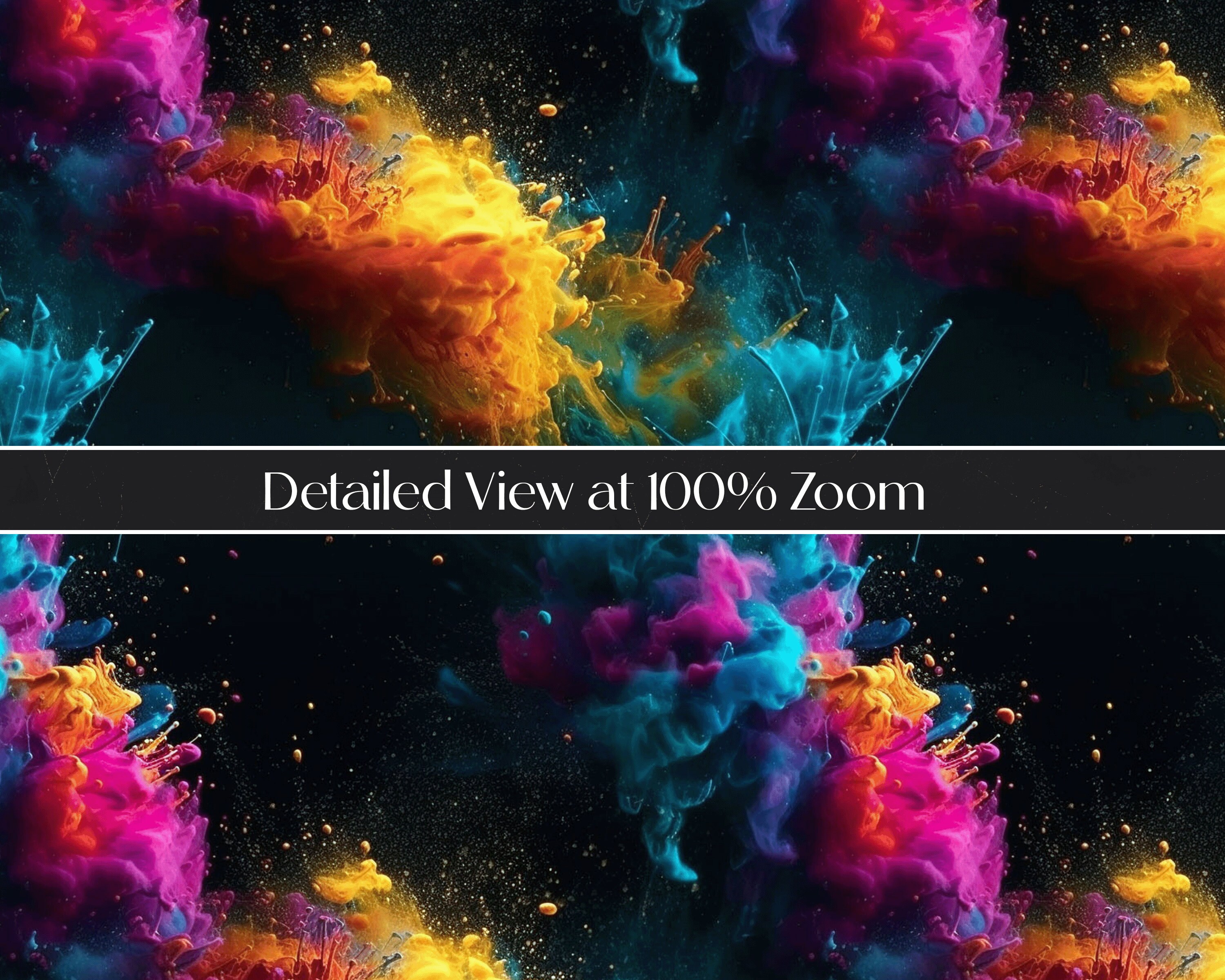 Powder Colorbomb Digital Paper Pattern Seamless Vivid Bright - Etsy