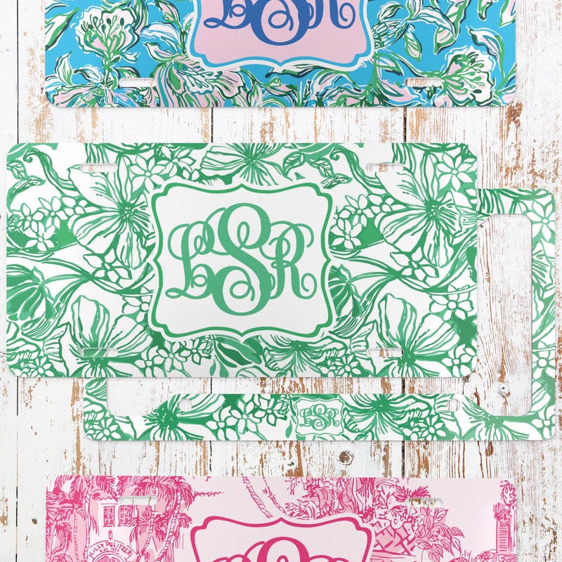 Monogrammed Plate - Etsy