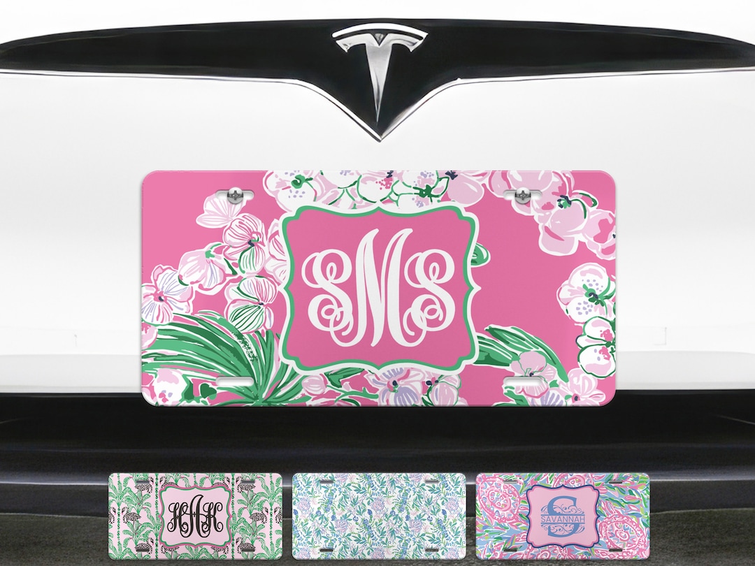 Personalized Vanity License Plate for Women Custom Front License Plate ...