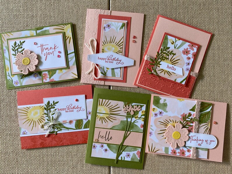 Handmade Spring Card Set-perfect for Mother's Day - Etsy
