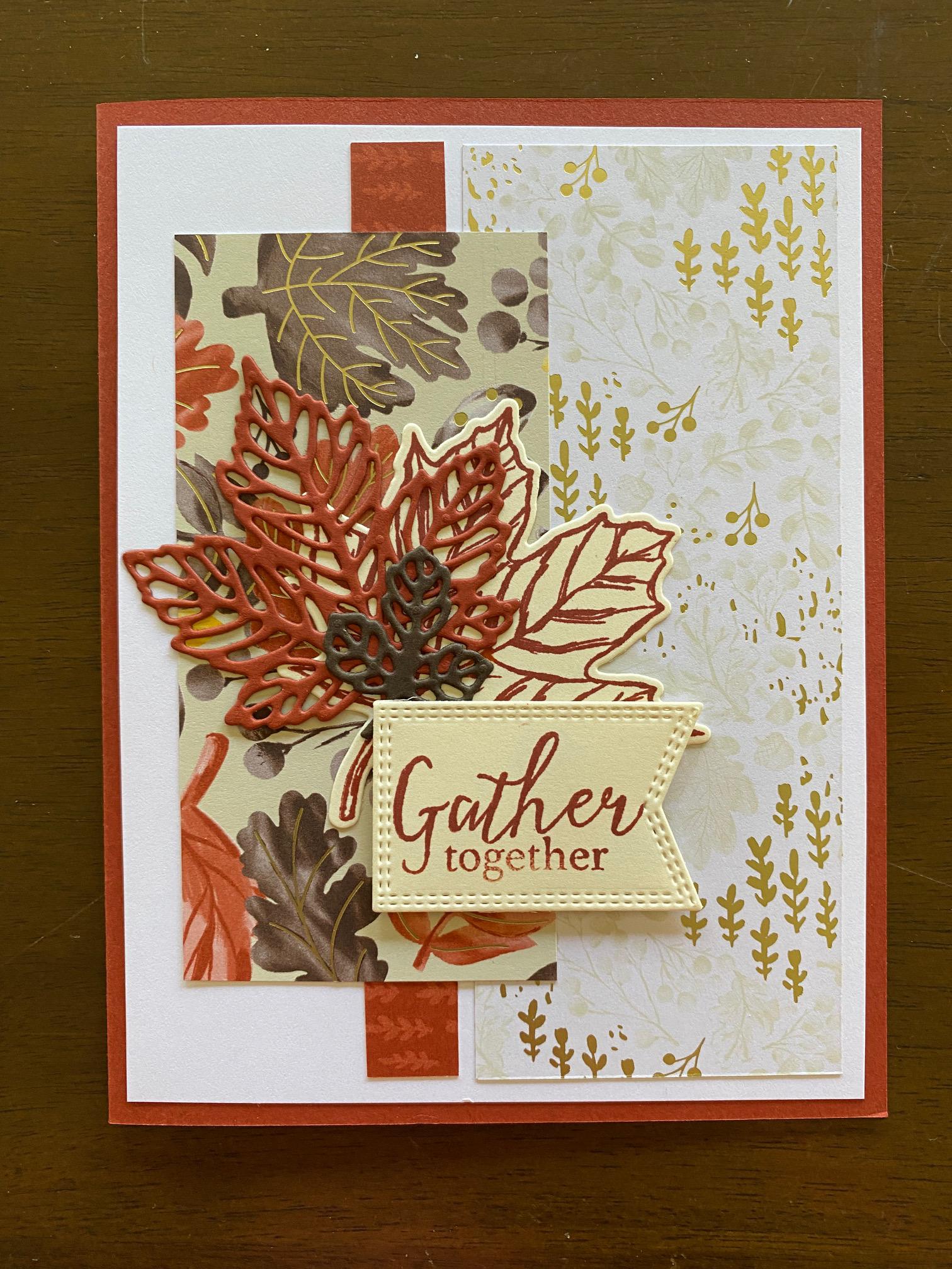 Handmade Fall Greeting Card Set of 8 With Envelopes | Autumn Thank You ...