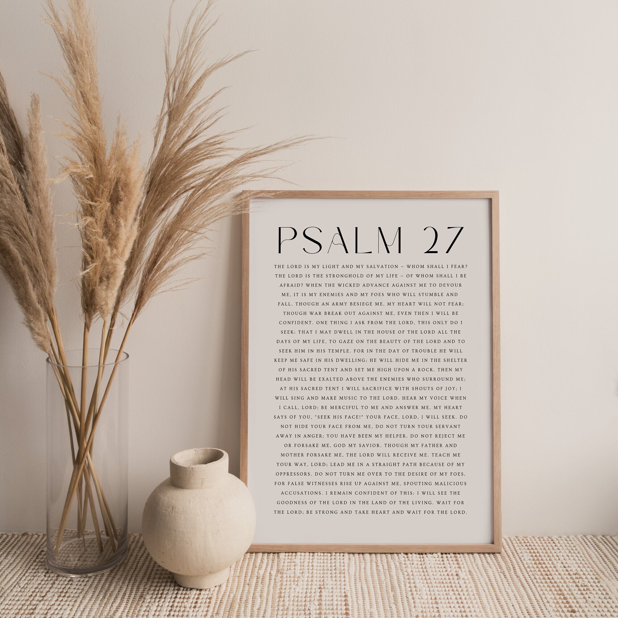 Psalm 27, the Lord is My Light and My Salvation, Modern Christian ...