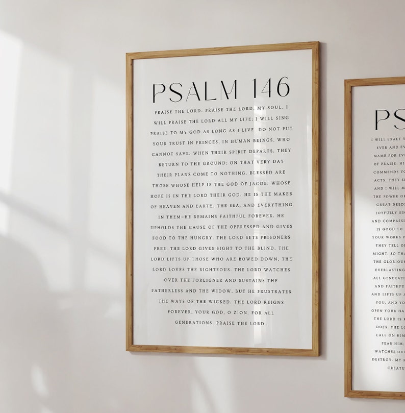 Psalm 146 Praise the Lord Bible Verse Printable Psalm - Etsy