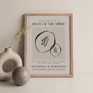 Galatians 5:22-23, Fruit of the Spirit Wall Art, Fruit of the Spirit ...
